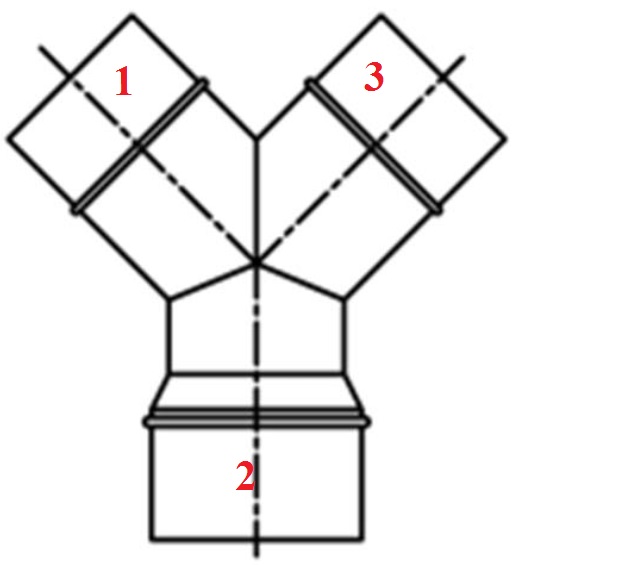 Trójnik Y-portki ocynk Darco fi 100-200 mm SYSTEMHOME Zielona Góra - SystemHome
